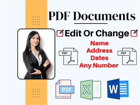 Data Entry Edit PDF Documents Typing Retyping Documents Upwork