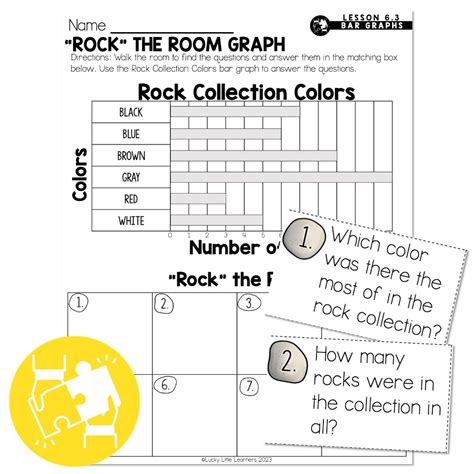 Lucky To Learn Math Lesson 63 Read And Create Horizontal Bar Graphs Collaboration Rock