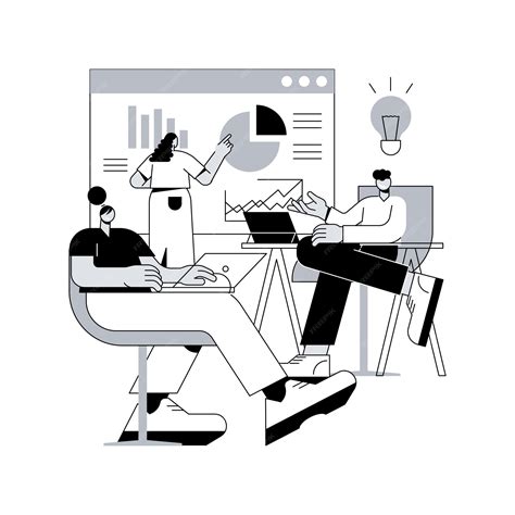 Workshop Abstract Concept Vector Illustration Premium Vector