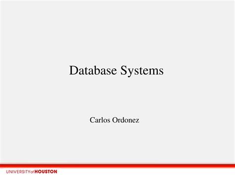 Ppt Database Systems Powerpoint Presentation Free Download Id5464503