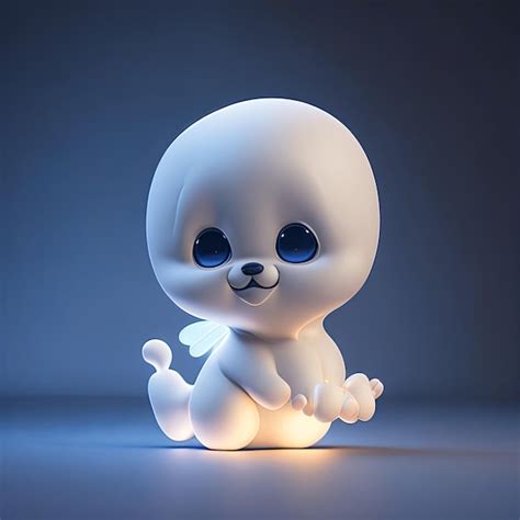 Premium Ai Image Cute Casper