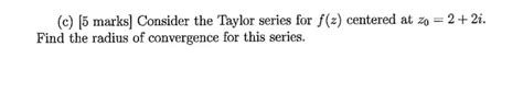 Problem 4 Consider The Function F Z Log Log Z