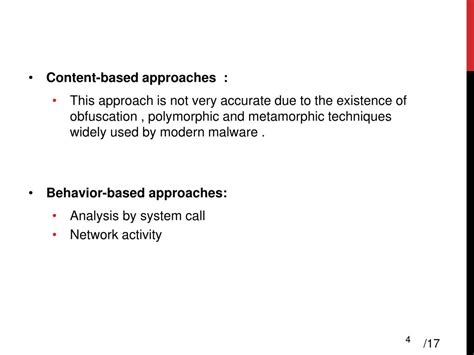 Ppt Automated Malware Classification Based On Network Behavior