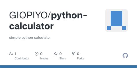 github giopiyo python calculator simple python calculator