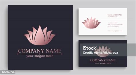 로터스 로고 꽃 아이콘 추상 디자인 벡터 템플릿 명함입니다 연꽃 스파 아이콘입니다 스파 마사지 뷰티 살롱 요가 화장품 호텔