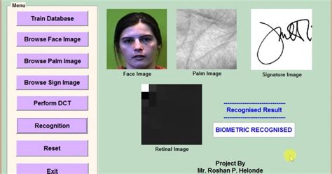 matlab code for fake biometric recognition using image processing ~ matlab project codes