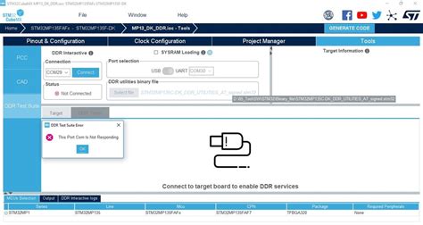 How To Make The Right Connection For Using Ddr Tes Stmicroelectronics Community