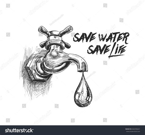 Water Tap Sketch Images Stock Photos D Objects Vectors Shutterstock