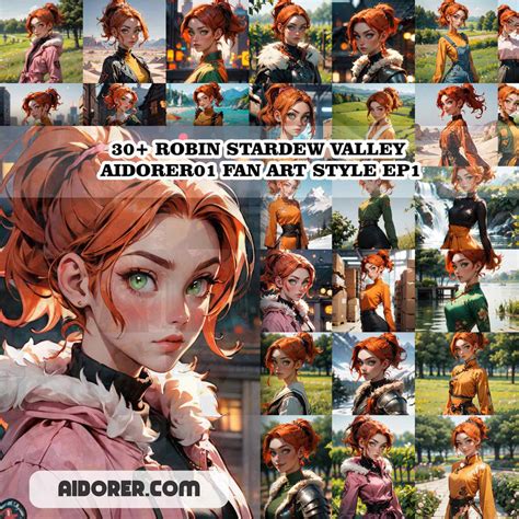 Robin Stardew Valley Aidorer Fan Art Style E By Neoninjaslash On Deviantart