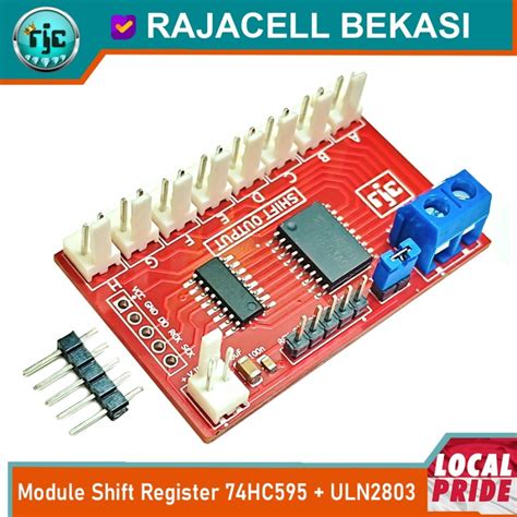 Jual Module Shift Register 8 Ch Output Multiplexer 74hc595 Driver