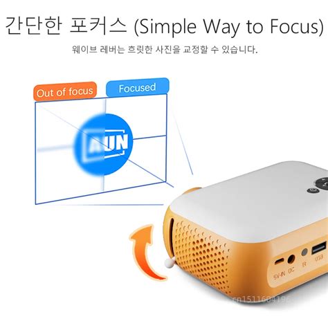 미니 휴대용 프로젝터 홈 시어터 시네마 스마트 Tv 비디오 4k 비머 3d Led 지지대 1080p 풀 티몬