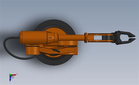六轴机械臂solidworks 2019模型图纸下载 懒石网
