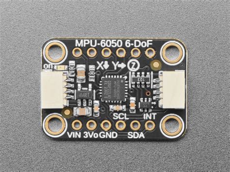 Adafruit Mpu 6050 6 Dof Accel And Gyro Sensor Stemma Qt Qwiic Kiwi