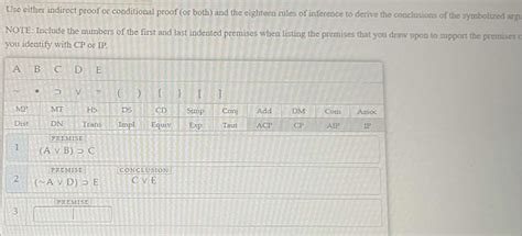 solved use either indirect proof or conditional proof or