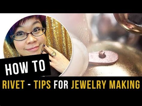 How To Rivet Riveting Tips For Jewelry Making YouTube