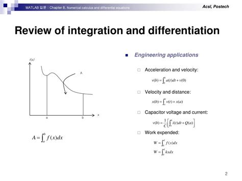 Ppt Matlab Chapter Numerical Calculus And Differential Equations Powerpoint Presentation