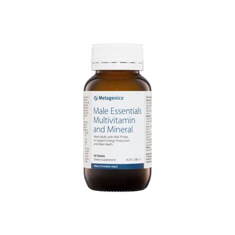 Metagenics Male Essentials Multivit And Mineral Tablets Femmewell