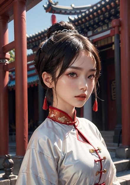 Premium Ai Image Chinese Princess Asian Beautiful Princess Chinese