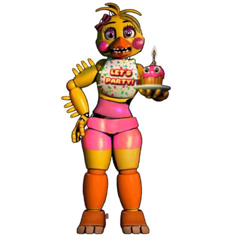 Stylized Toy Chica W I P Fivenightsatfreddys