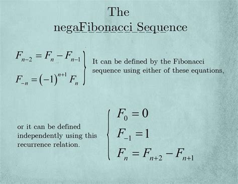 Understanding The Negafibonacci Sequence
