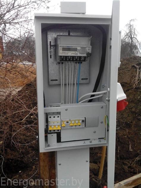 Подключение дома к электрической сети