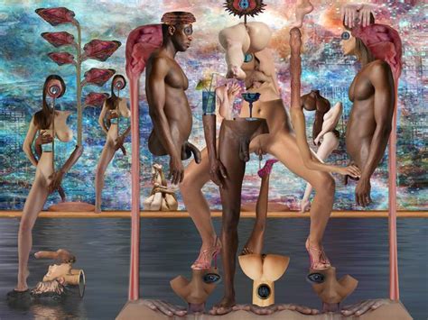 CONfuSing SeX TaSTe RaCe DiVeRSionS FilmED In ParaDICE Mixed Media By Hugh DOBBS