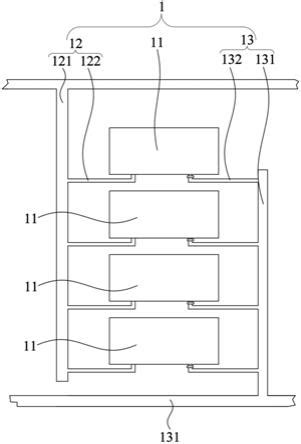 一种电池簇液冷装置以及电池簇模组的制作方法 2