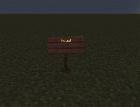 Minecraft Sign Text At Graig White Blog