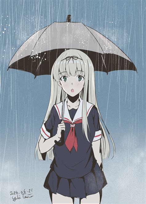 Yuudachi Kantai Collection Drawn By Tairayuuki Danbooru