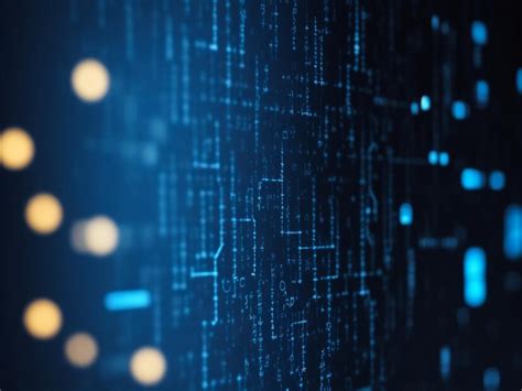 Digital Abstract Technology Background Binary Code Background 3d Rendering Premium Ai