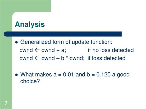Ppt Scalable Tcp Improving Performance In Highspeed Wide Area Networks Powerpoint