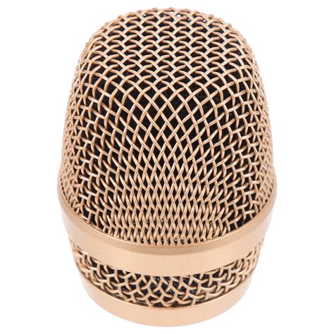 Microphone Head Cordless Parts Replacement Ball Wireless Supplies Component Metal Mics Grille