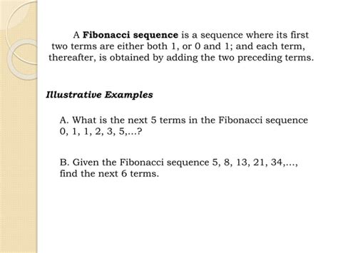 Harmonic And Fibonacci Sequencespptx Physics Science