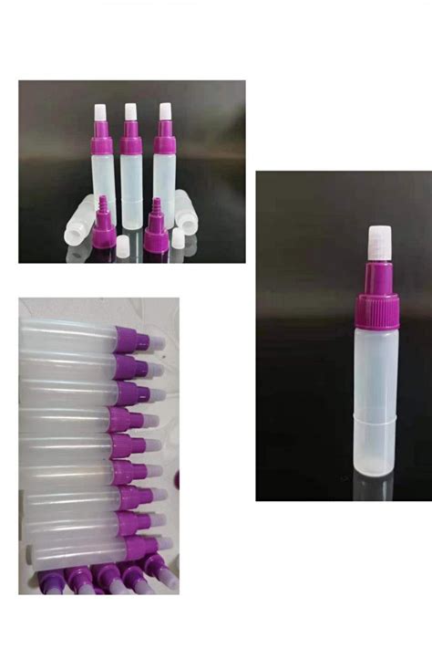 8ml Iso9001 플라스틱 시약 병 Pp 작은 플라스틱 스프레이 병