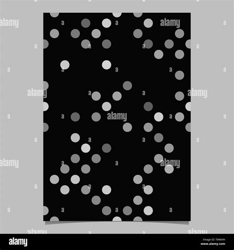 Abstract Dot Pattern Flyer Template Vector Cover Background Stock Vector Image And Art Alamy