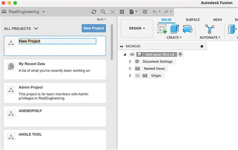 unable to rename new projects… autodesk community
