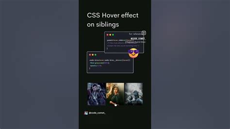 Css Hover Effect On Siblings Youtube