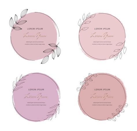 핑크 수채화 얼룩 무료 벡터