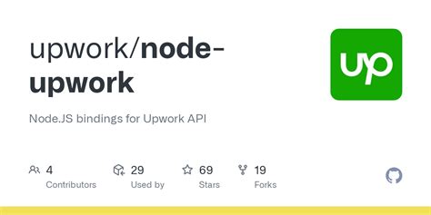 Github Upworknode Upwork Nodejs Bindings For Upwork Api
