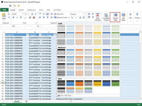 Adding An Excel Like Table Slicer To Your Javascript Application With No Code