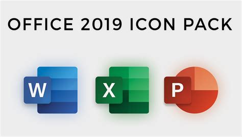 Microsoft Office 2019 Fluent Design Icon Pack Behance