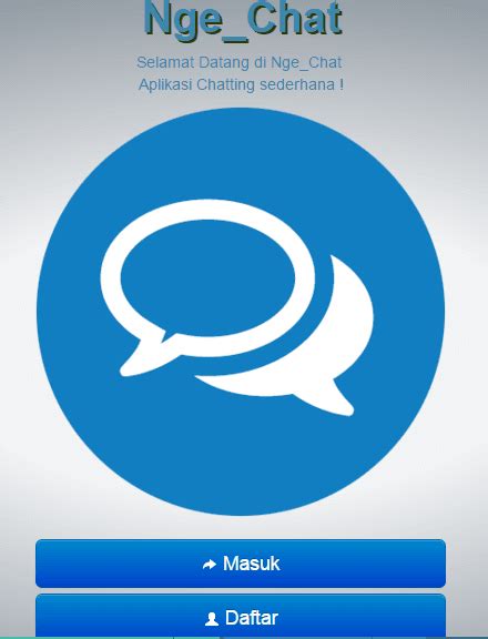 Download Source Code Aplikasi Chat Dengan Php Mysql Bootstrap Info