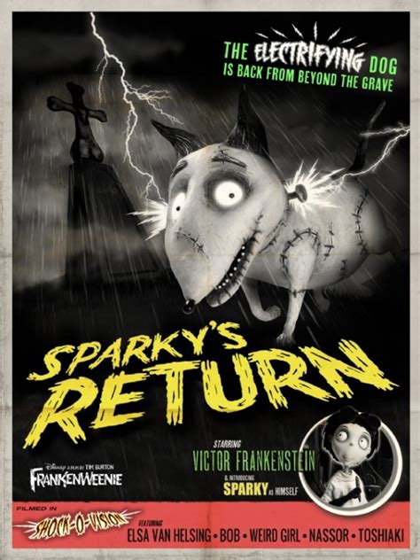 Frankenweenie Movie Poster 15 Of 20 Imp Awards