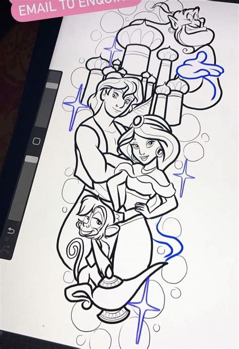 Pin On My Style Disney Tattoos Coloring Book Art Disney Drawing Tutorial