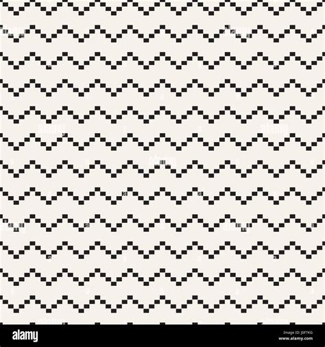 Repeatable Geometric Grid Texture Vector Seamless Mesh Pattern Monochrome Zigzag Edgy Lines