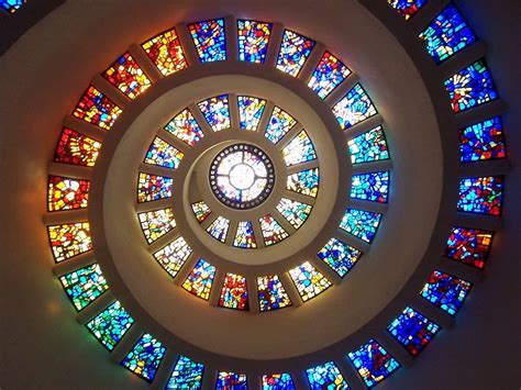 Circular Stained Glass Window