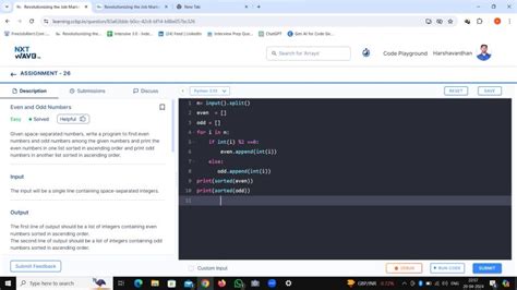 Harshavardhan Penumala On Linkedin Day 30daysofcodingchallenge