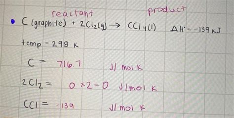 Solved Consider The Following Reaction At 298 K C