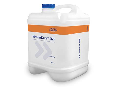 Masterkure 250 Water Based Hydrocarbon Resin Curing Compound