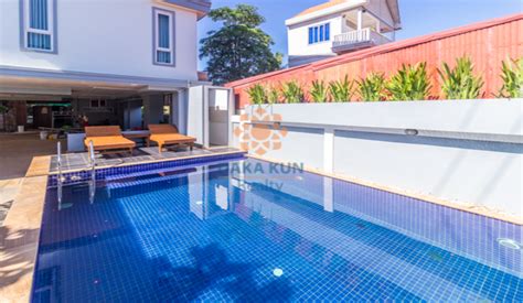 1 Bedroom Apartment For Rent With Pool In Krong Siem Reap Svay Dangkum Daka Kun Realty Cambodia
